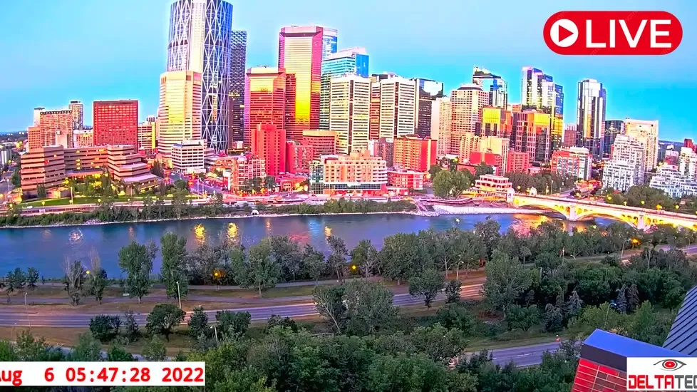 Live Webcam Downtown Calgary, Alberta
