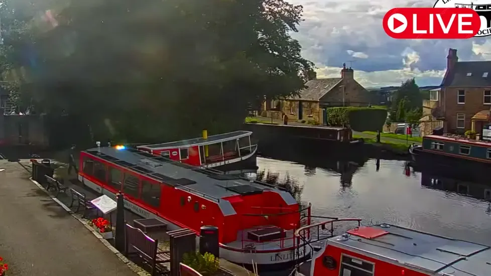Live Webcam Linlithgow Canal Centre