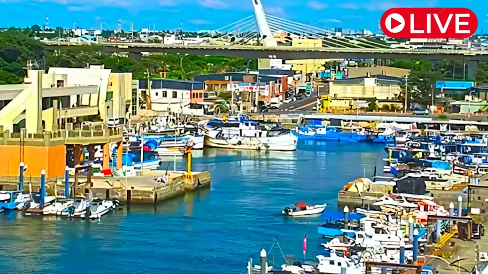 Live Webcam Yongan Fishing Harbour, Taoyuan
